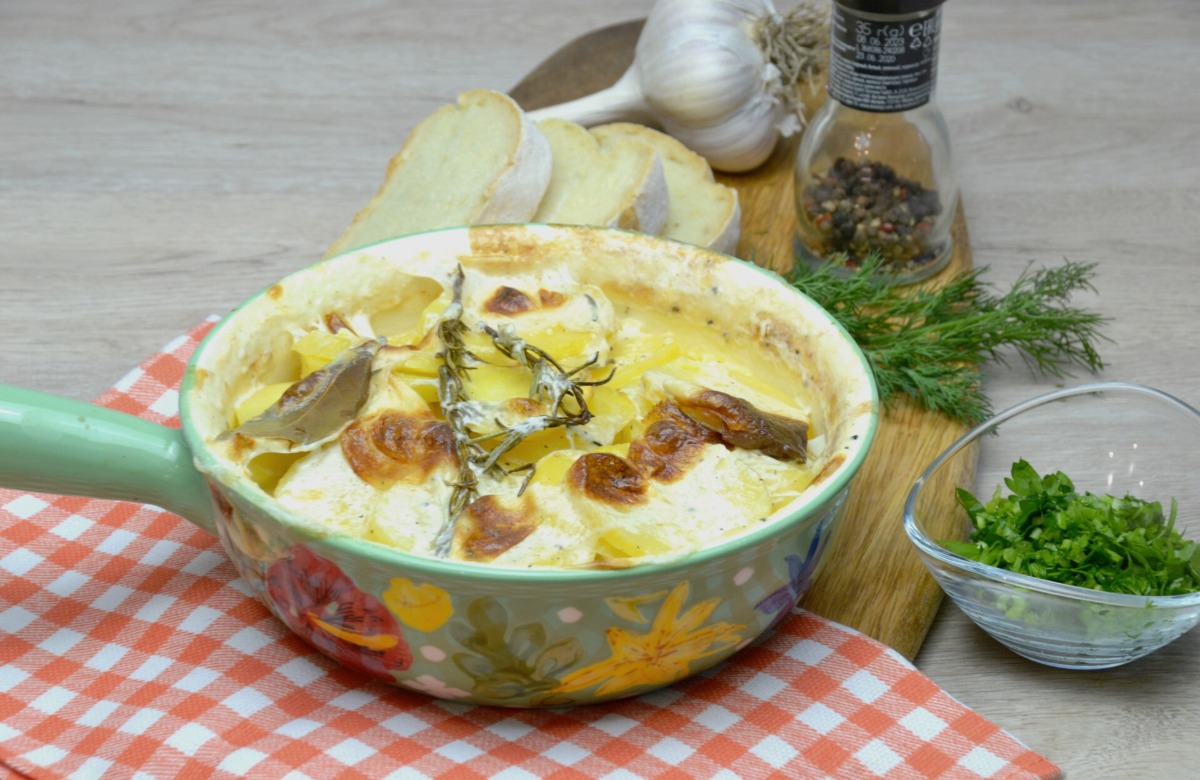 Bulvės suomiškai - Receptas su nuotraukomis