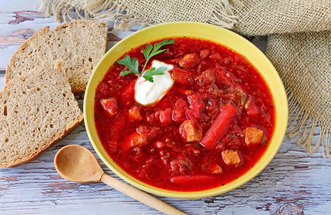 Čigoniški barščiai - Receptas su nuotraukomis