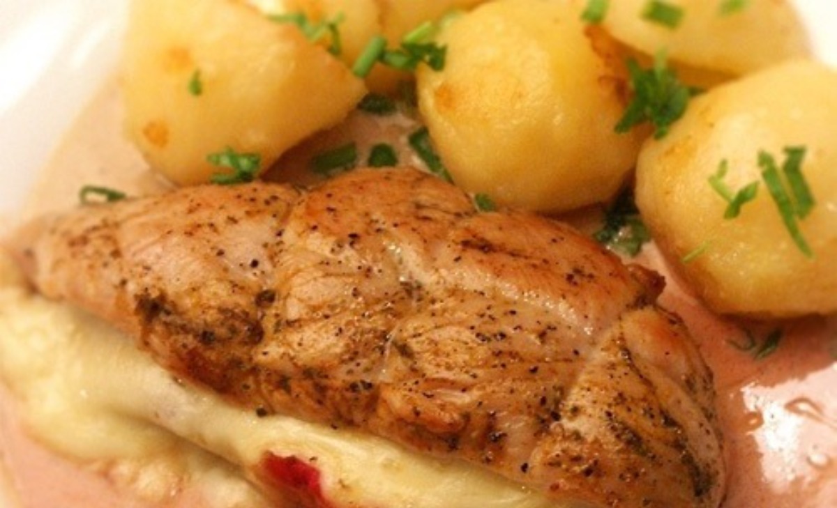 Kalakutienos filė su sūriu - Receptas su nuotraukomis