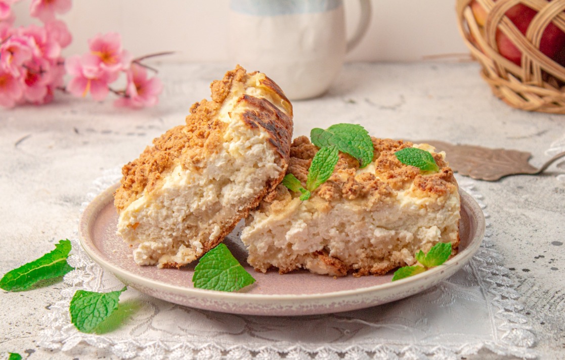 Karališkasis varškės pyragas - Receptas su nuotraukomis