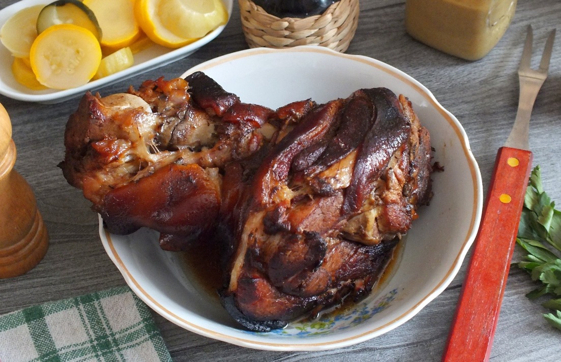 Karka sojos padaže - Receptas su nuotraukomis