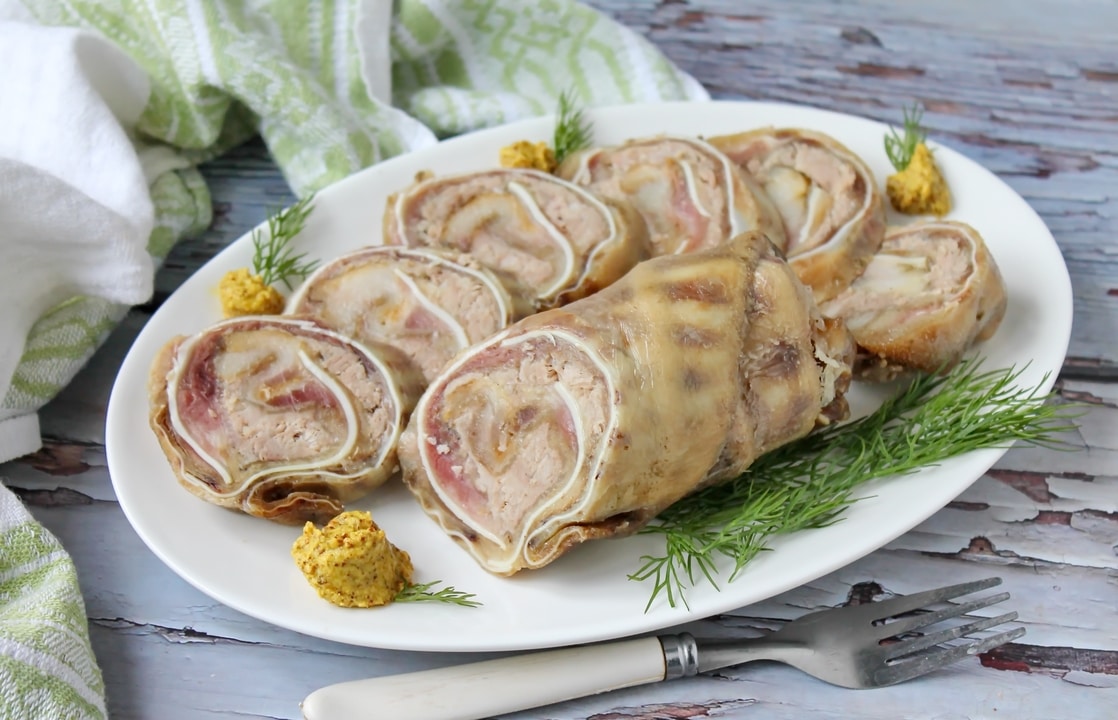 Kiaulės ausų vyniotinis - Receptas su nuotraukomis