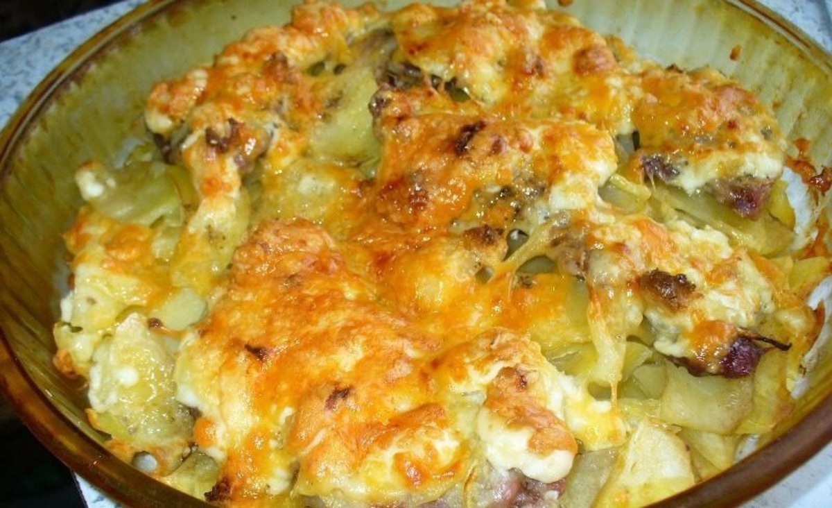 Kiauliena prancūziškai - Receptas su nuotraukomis