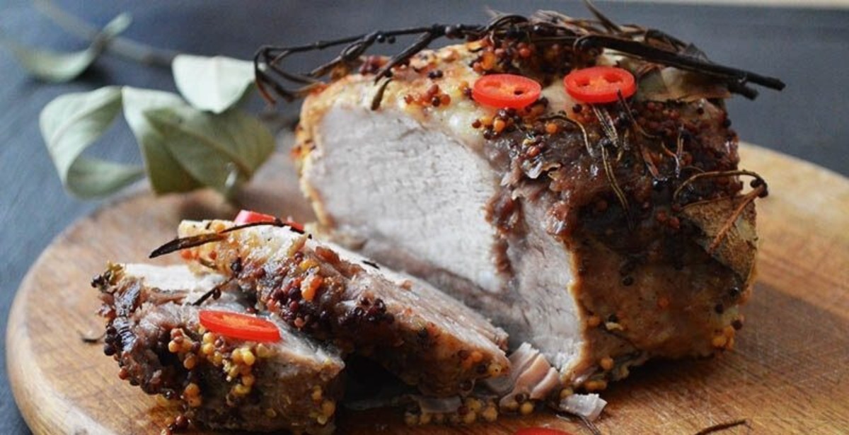 Kiaulienos kumpis - Receptas su nuotraukomis