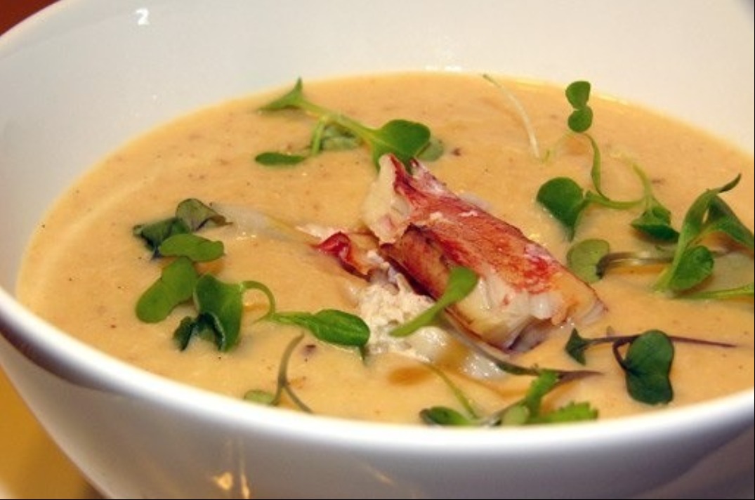 Krabų sriuba - Receptas su nuotraukomis