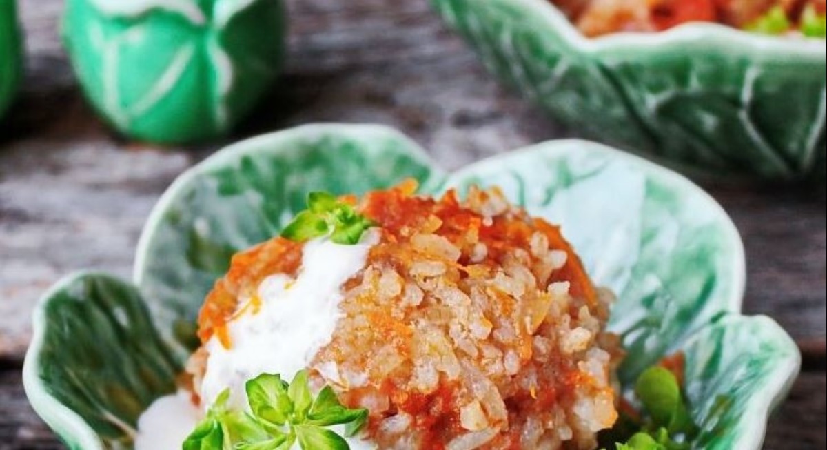 Kukuliai su ryžiais ir kopūstais - Receptas su nuotraukomis