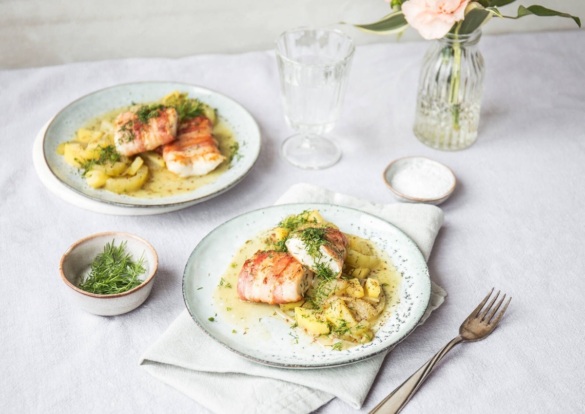 Lydeka šoninėje - Receptas su nuotraukomis