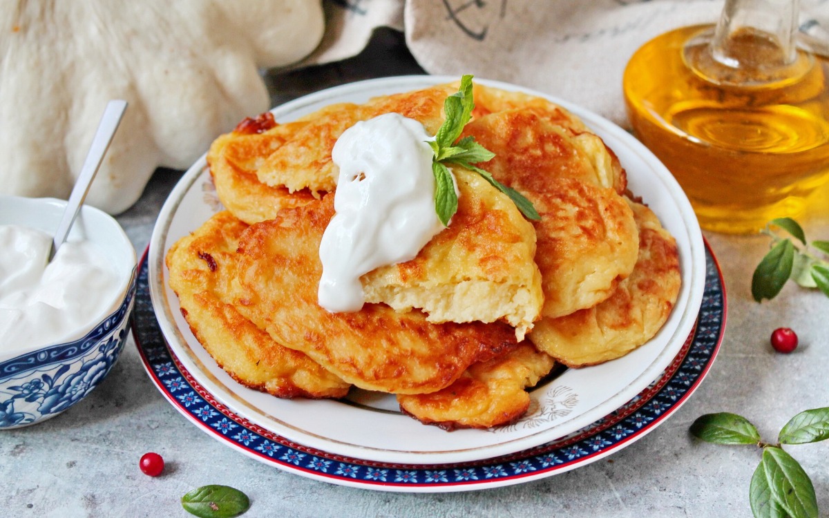 Patisonų blynai - Receptas su nuotraukomis