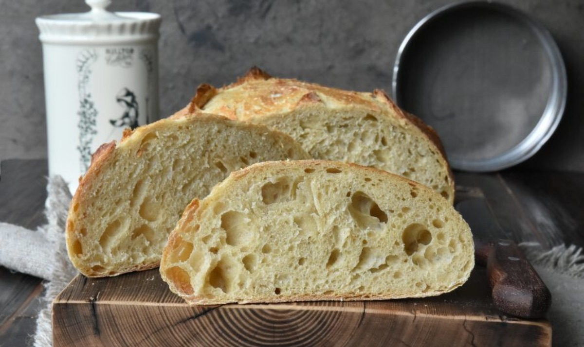 Prancūziška kaimiška duona su raugu - Receptas su nuotraukomis