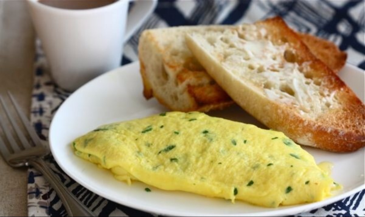 Prancūziškas omletas - Receptas su nuotraukomis