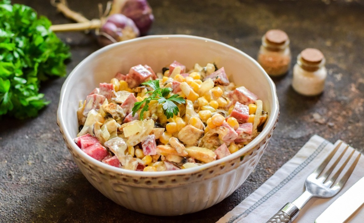 Salotos Sorento - Receptas su nuotraukomis