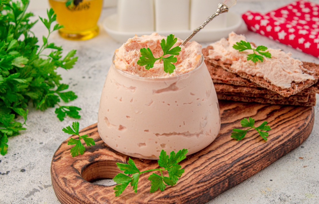 Upėtakio užtepėlė - Receptas su nuotraukomis