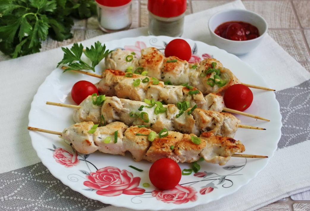 Vištienos iešmeliai kefyro marinate - Receptas su nuotraukomis